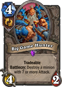 Big Game Hunter Core Set 2024 - Hearthstone Top Decks