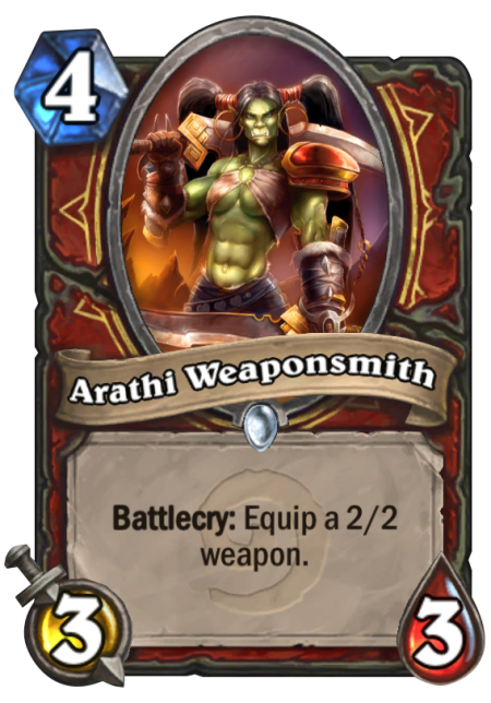 Card Category: Warrior - Hearthstone Top Decks