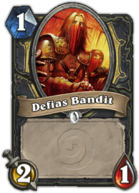 Defias Ringleader - Hearthstone Top Decks