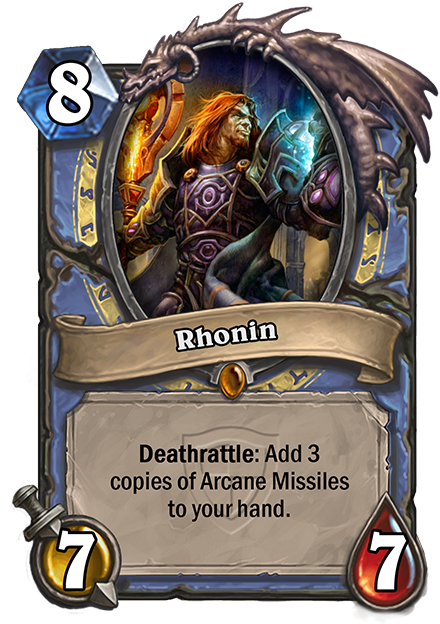 rhonin - Hearthstone Top Decks