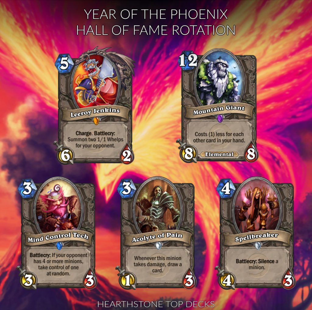 Ultimate Hearthstone 2020 (Year of the Phoenix) Standard Rotation ...