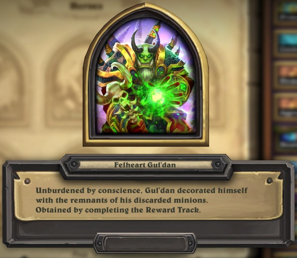 Warlock (Gul’dan) Alternate Heroes - List of Cosmetic Hero Portraits ...