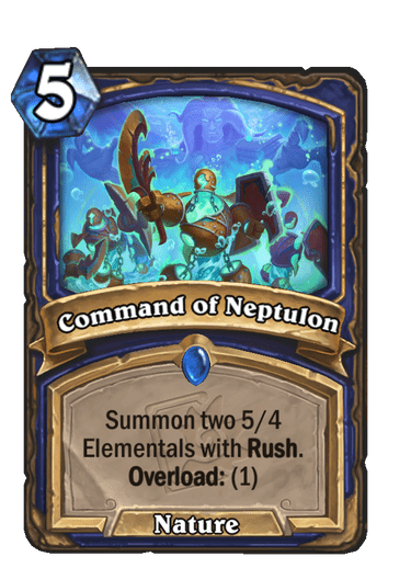 Command of Neptulon - Hearthstone Top Decks