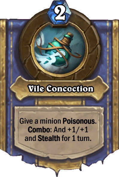 Vile Concoction - Hearthstone Top Decks