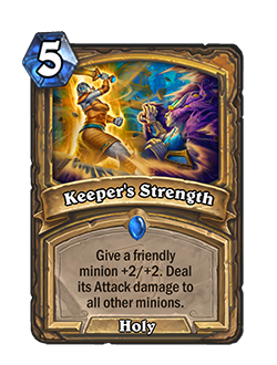 Keeper's Strength - Hearthstone Top Decks