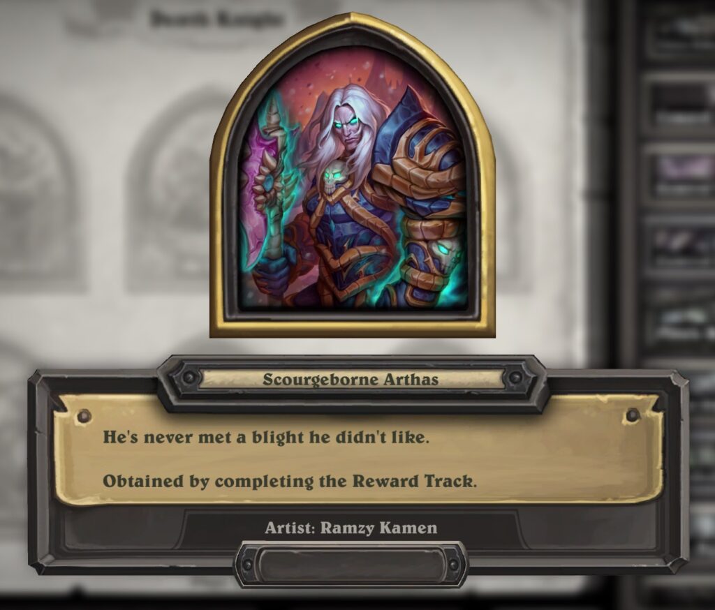 New Hearthstone Level 100 Rewards Track and Tavern Regular Achievement ...