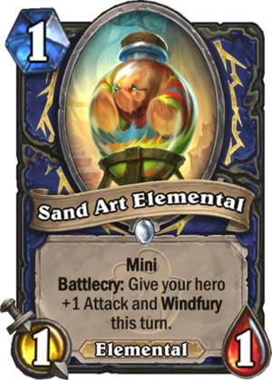 Sand Art Elemental - Hearthstone Top Decks