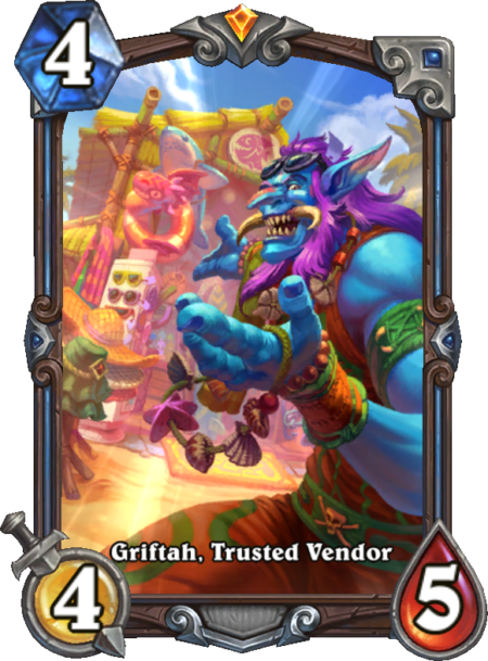Griftah, Trusted Vendor - Hearthstone Top Decks
