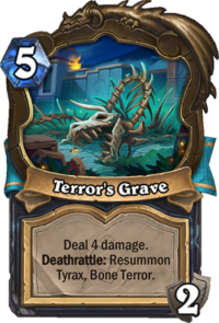 Tyrax, Bone Terror - Hearthstone Top Decks