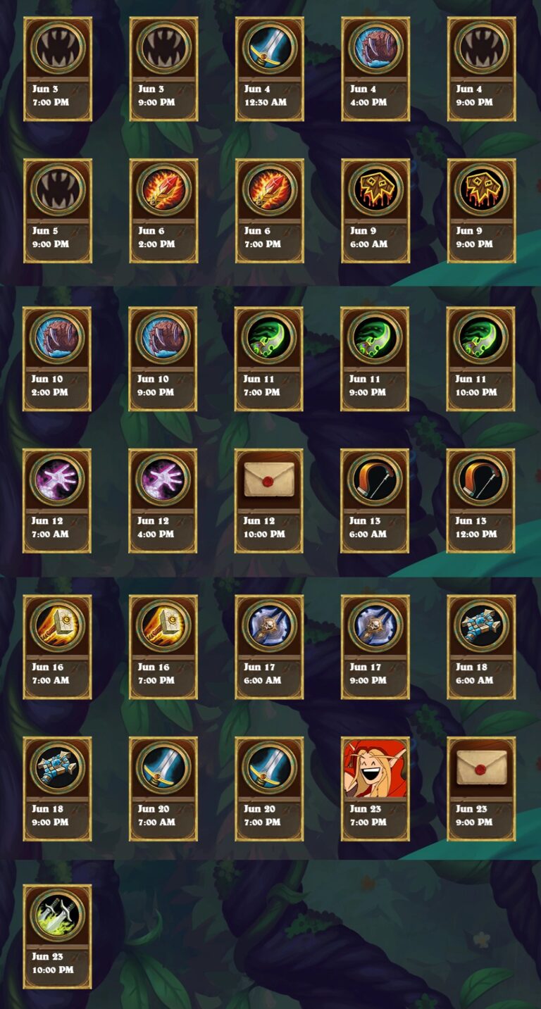 The Lost City of Un’Goro Expansion Card Reveal Schedule - Hearthstone ...