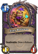 Timethief Rafaam - Hearthstone Top Decks